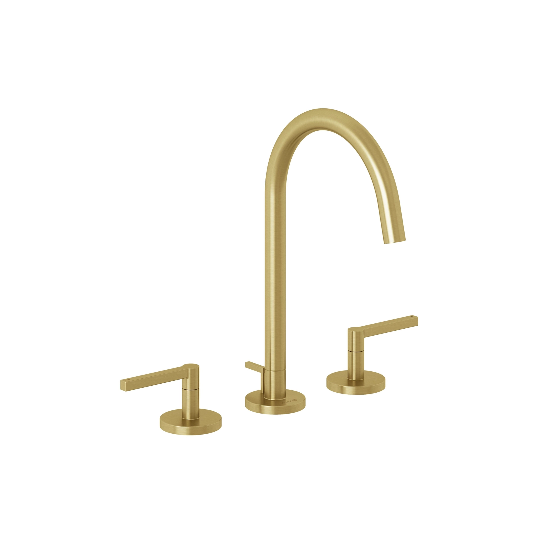 Vòi rửa lavabo thân cao KLUDI NOVA FONT - Brushed Gold - 20143N015